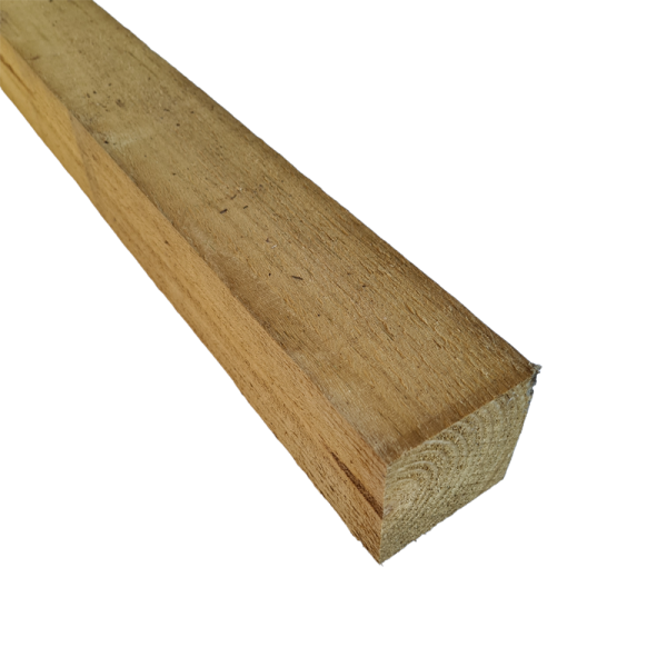 2.4m Timber Fence Post - Treated Green (150mm x 150mm) - Tudors